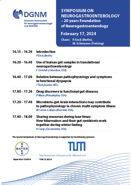 Jahrestagung der DGNM 2024 - Neurogastro